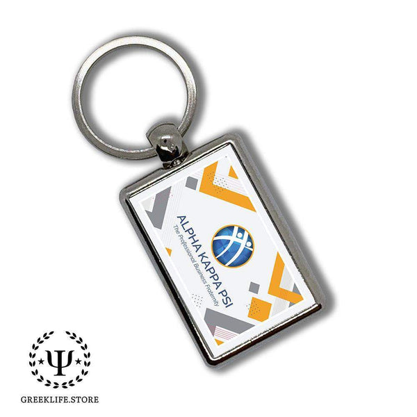 Alpha Kappa Psi Keychain Rectangular — GreekLife.Store