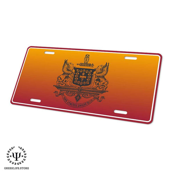 Psi Upsilon Decorative License Plate — GreekLife.Store