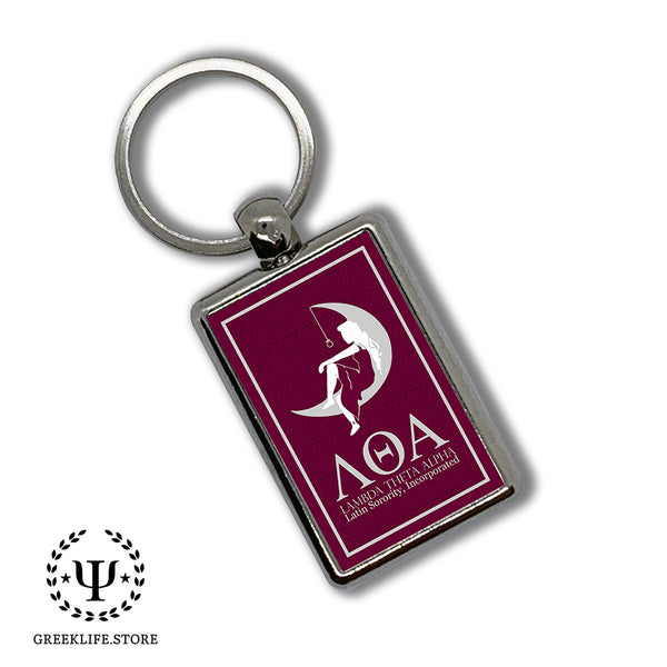 Lambda Theta Alpha Keychain Rectangular — GreekLife.Store