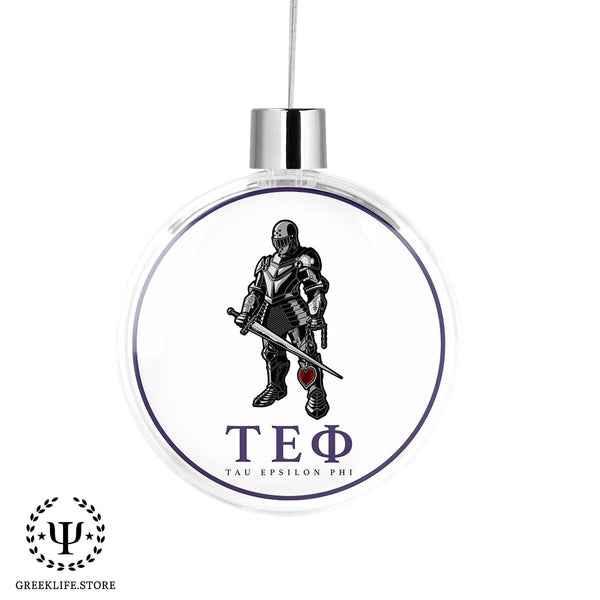 Tau Epsilon Phi Christmas Ornament Flat Round — GreekLife.Store