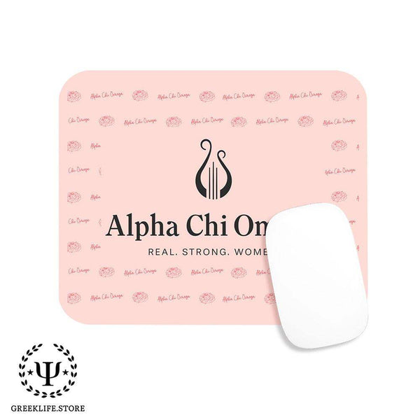 Alpha Chi Omega Mouse Pad Rectangular — GreekLife.Store