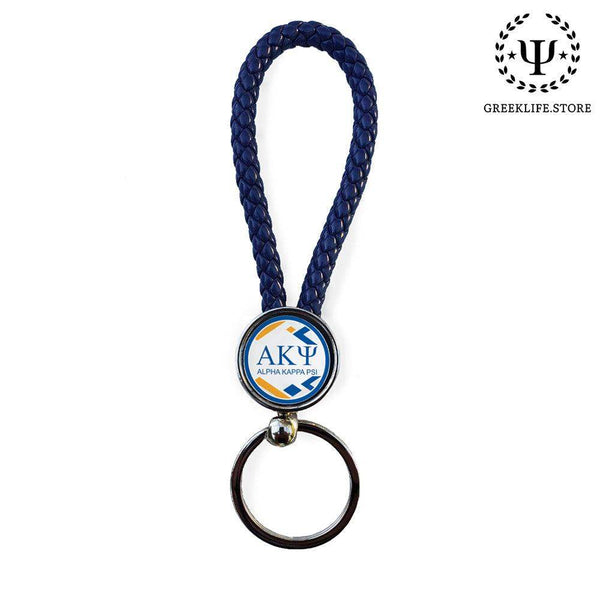 Alpha Kappa Psi Key chain round — GreekLife.Store