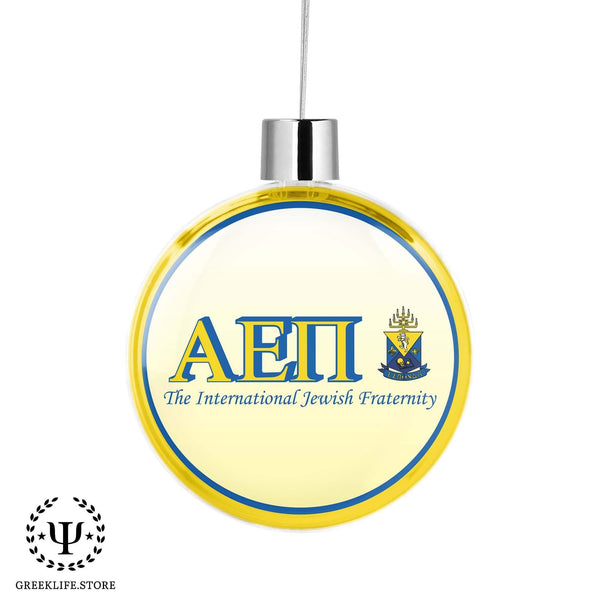 Alpha Epsilon Pi Christmas Ornament Flat Round — GreekLife.Store