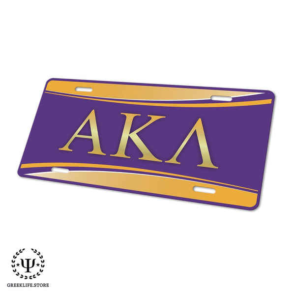 Alpha Kappa Lambda Decorative License Plate — GreekLife.Store