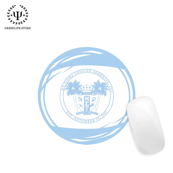 Mu Sigma Upsilon Mouse Pad Round — GreekLife.Store