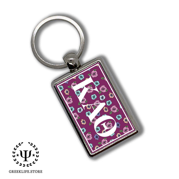 Kappa Alpha Theta Keychain Rectangular — GreekLife.Store