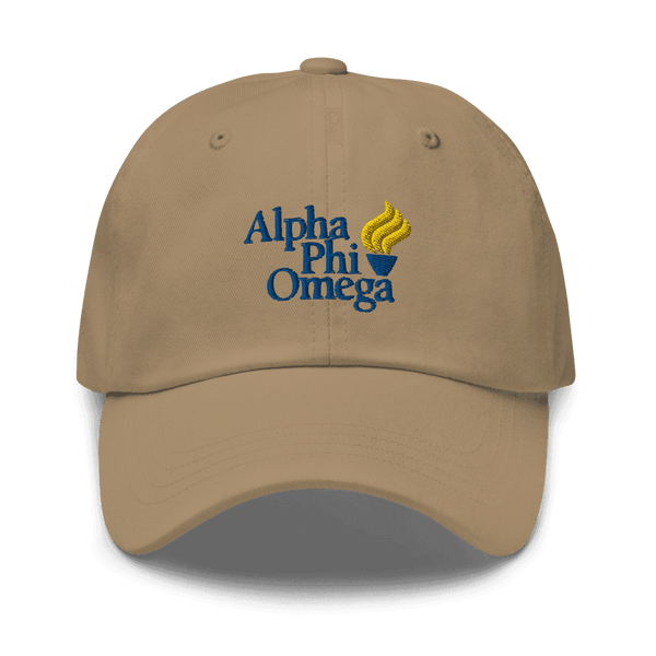 Alpha Phi Omega Officially Licensed Classic Dad Hat - Greek Life ...