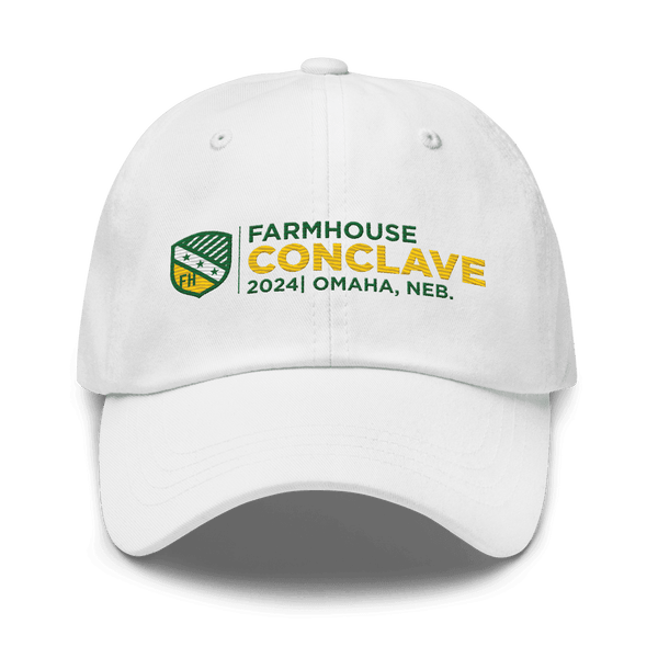 FarmHouse Conclave 2024 Officially Licensed Classic Dad Hat - Greek ...