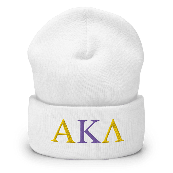Classic Alpha Kappa Lambda Beanie: Display School Spirit & Style ...