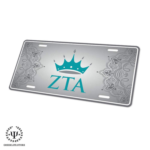 Zeta Tau Alpha License Plate - Licensed Greek Decor — GreekLife.Store