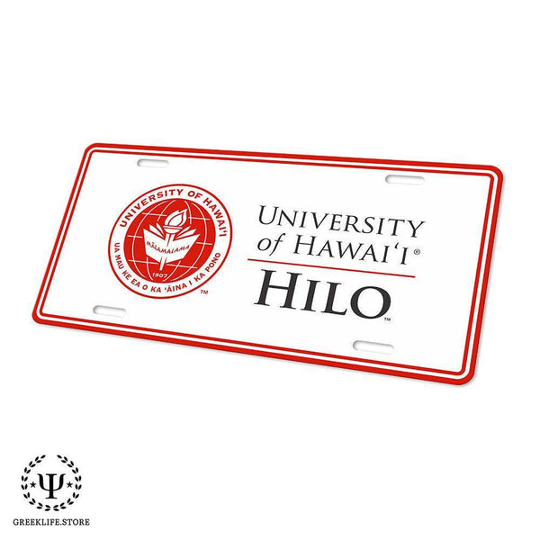 University of Hawaii HILO Decorative License Plate - Greek Life ...
