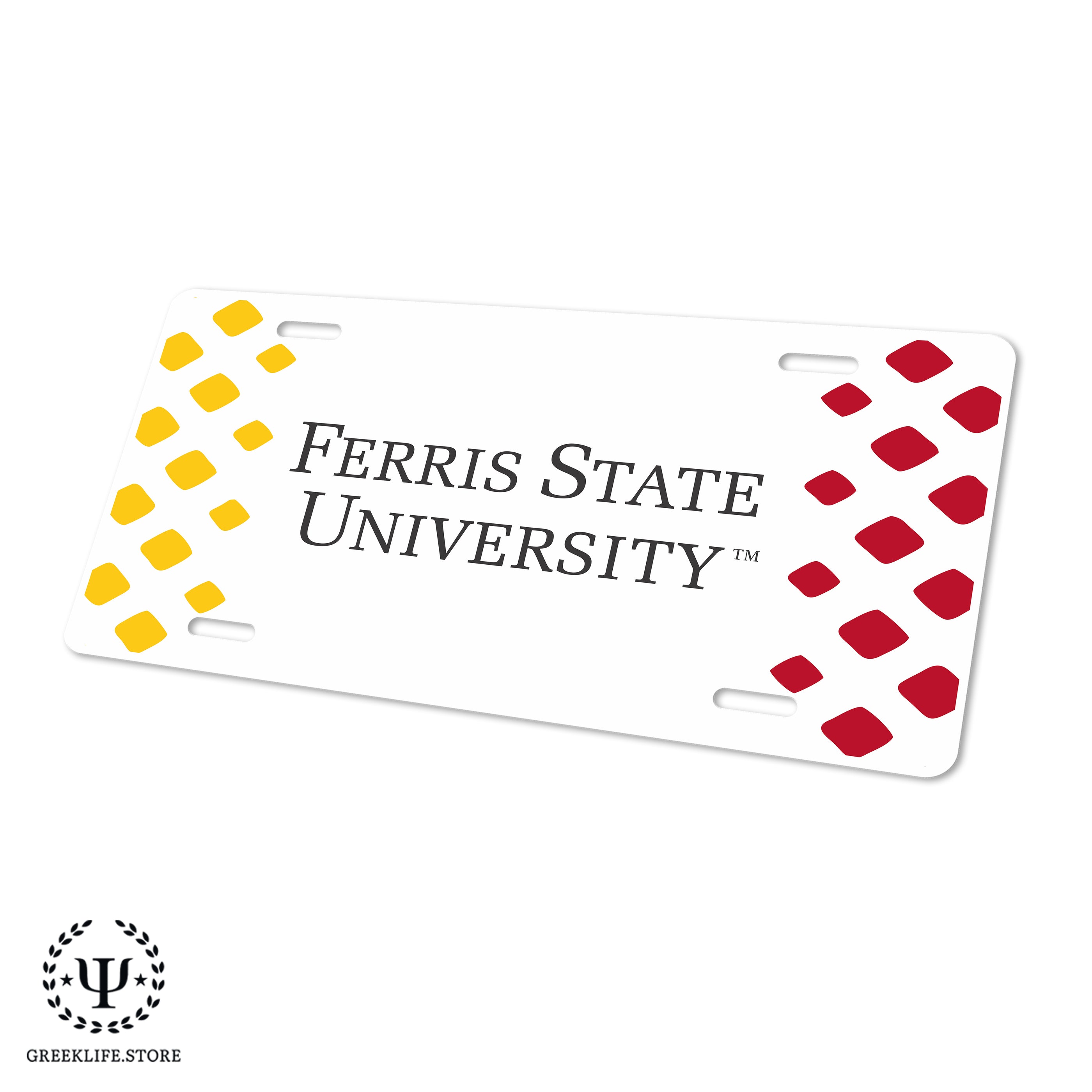 Ferris State University Decorative License Plate - Greek Life ...