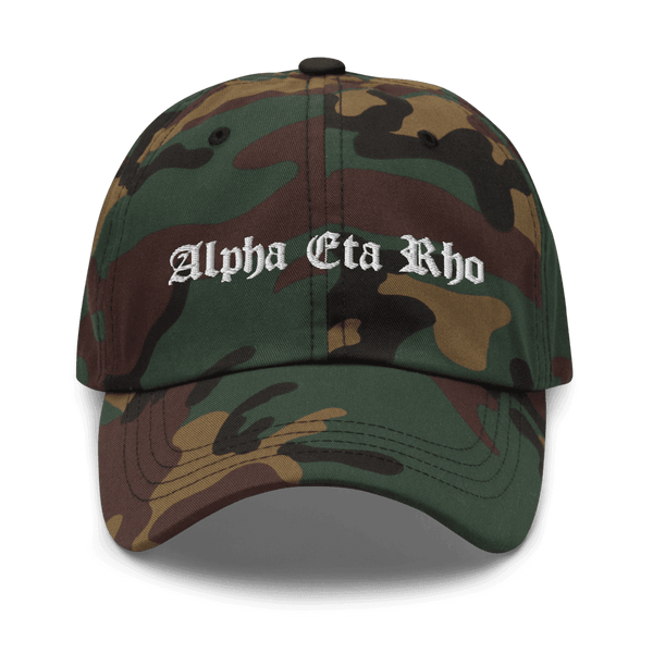 Alpha Eta Rho Officially Licensed Classic Dad Hat - Greek Life ...