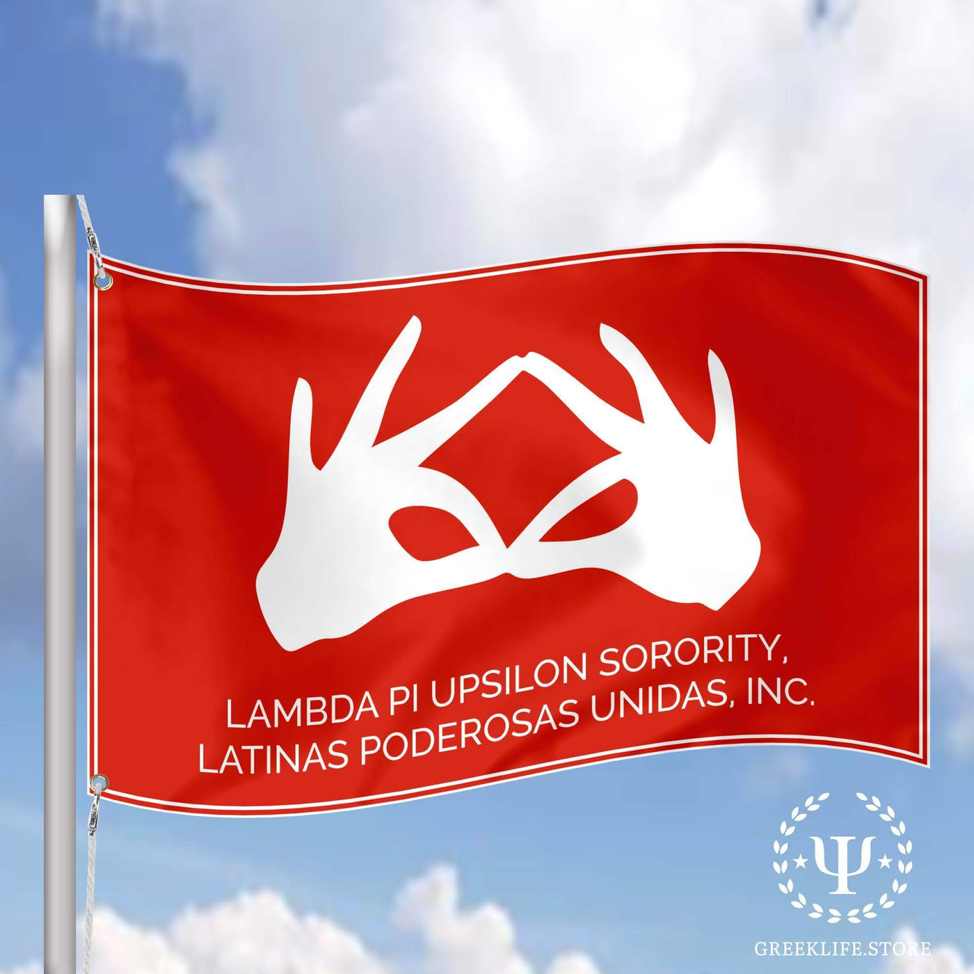 Lambda Pi Upsilon Flags and Banners — greeklife.store