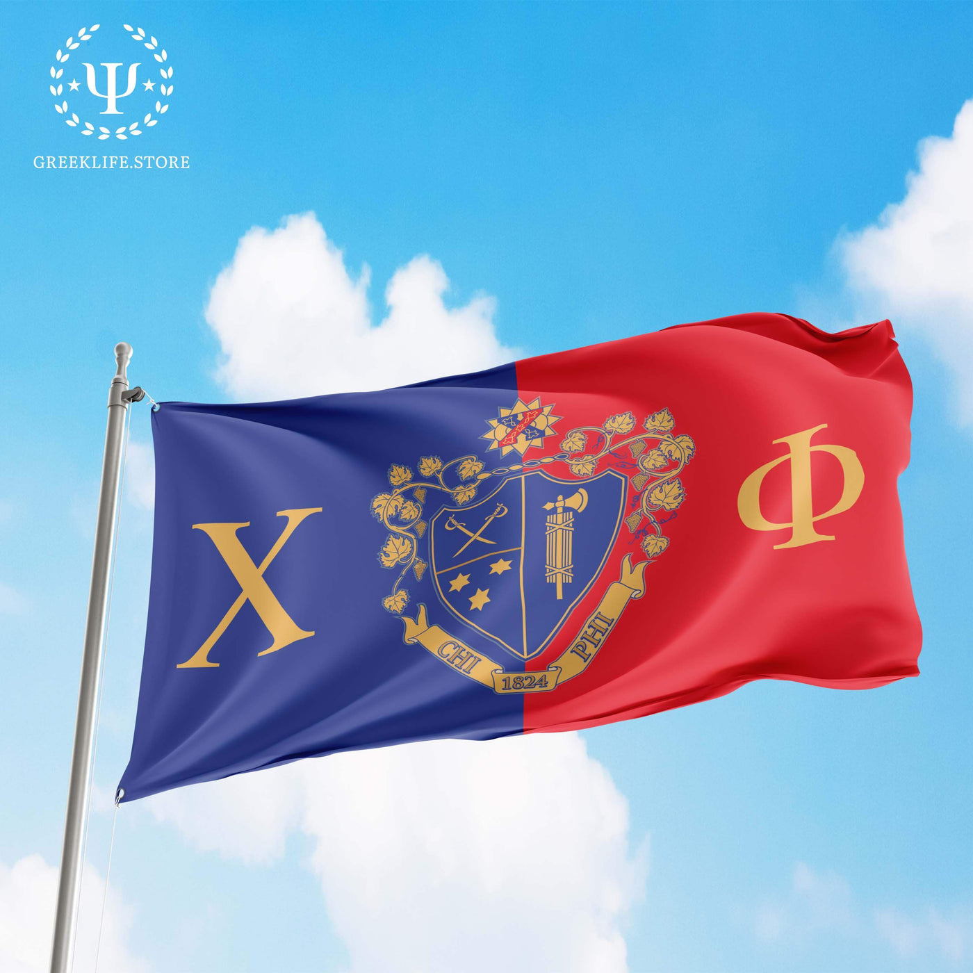 Chi Phi Flags and Banners — GreekLife.Store