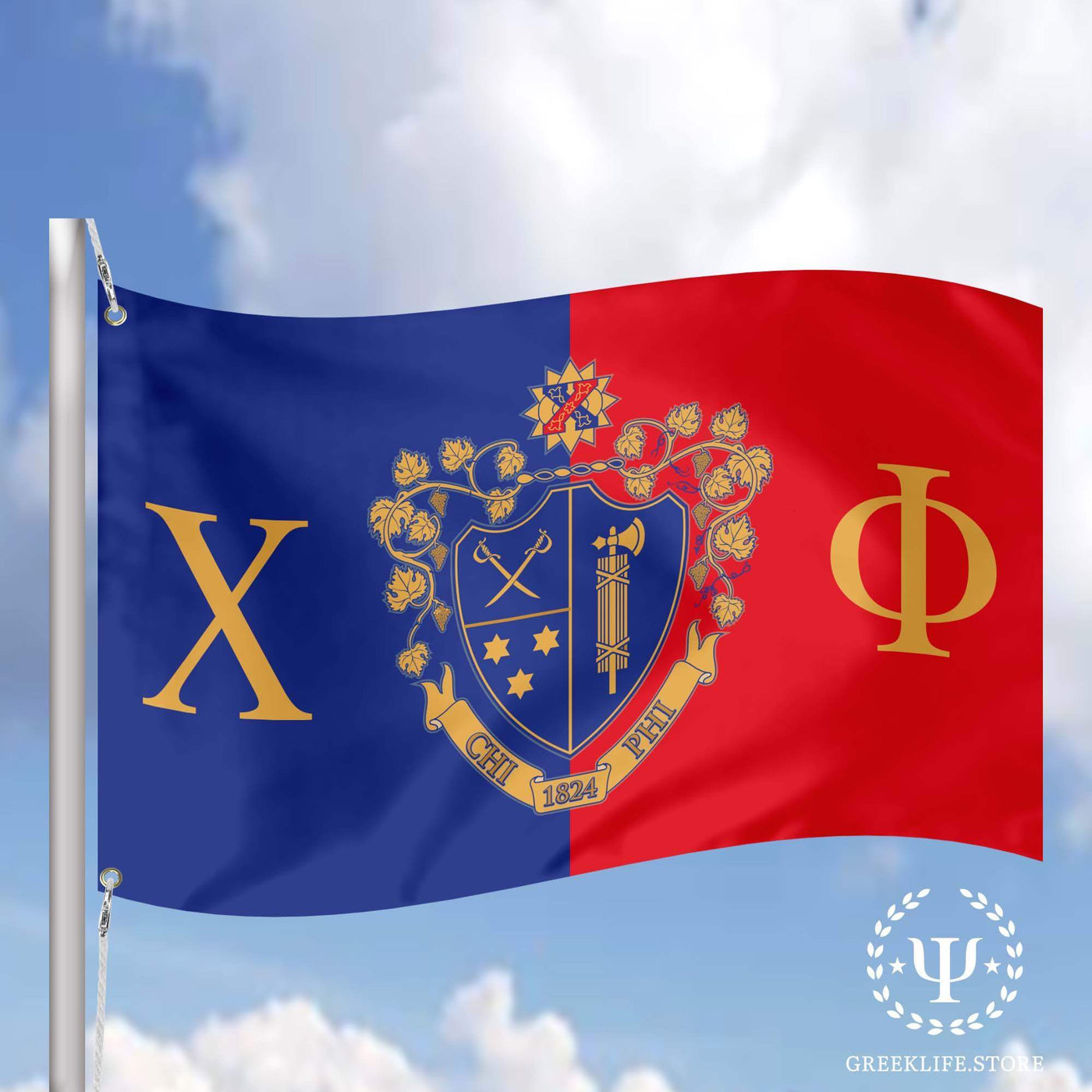 Chi Phi Flags and Banners — GreekLife.Store