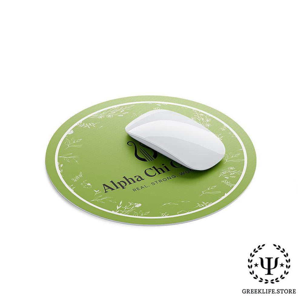 Alpha Chi Omega Mouse Pad Round — GreekLife.Store