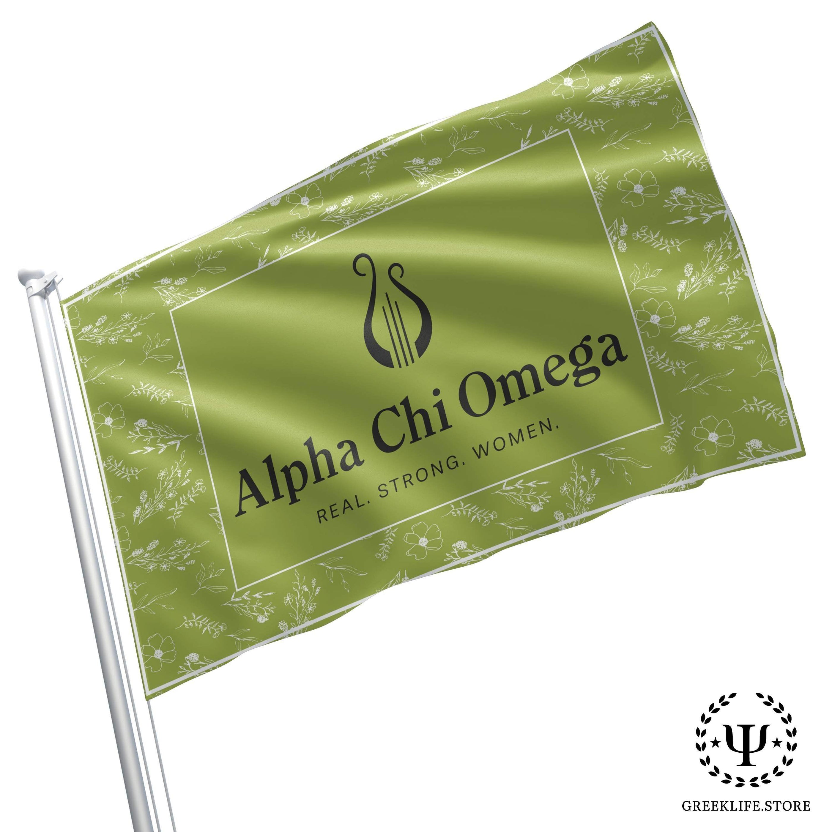 Alpha Chi Omega Flags and Banners - Greek Life — GreekLife.Store