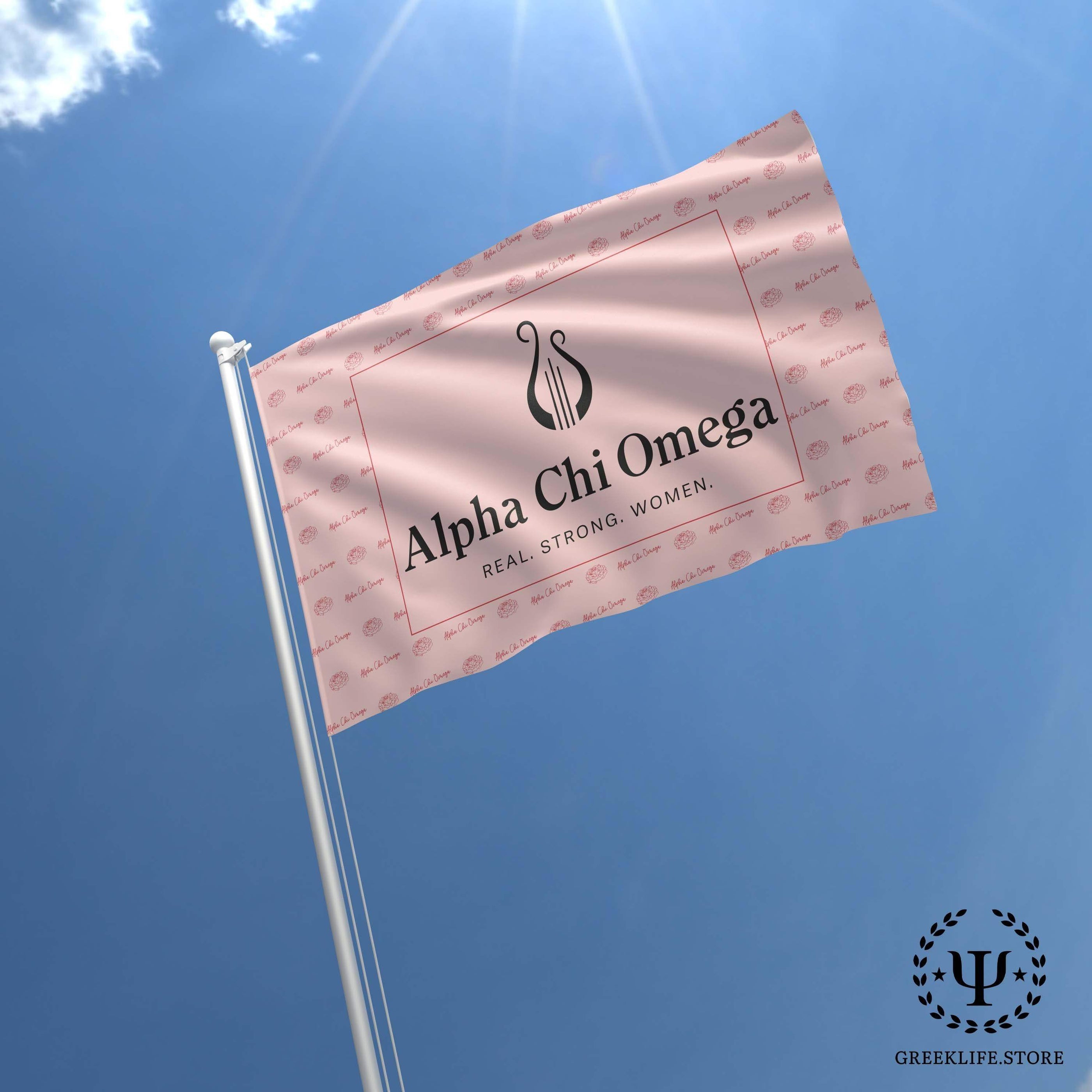 Alpha Chi Omega Flags and Banners - Greek Life — GreekLife.Store