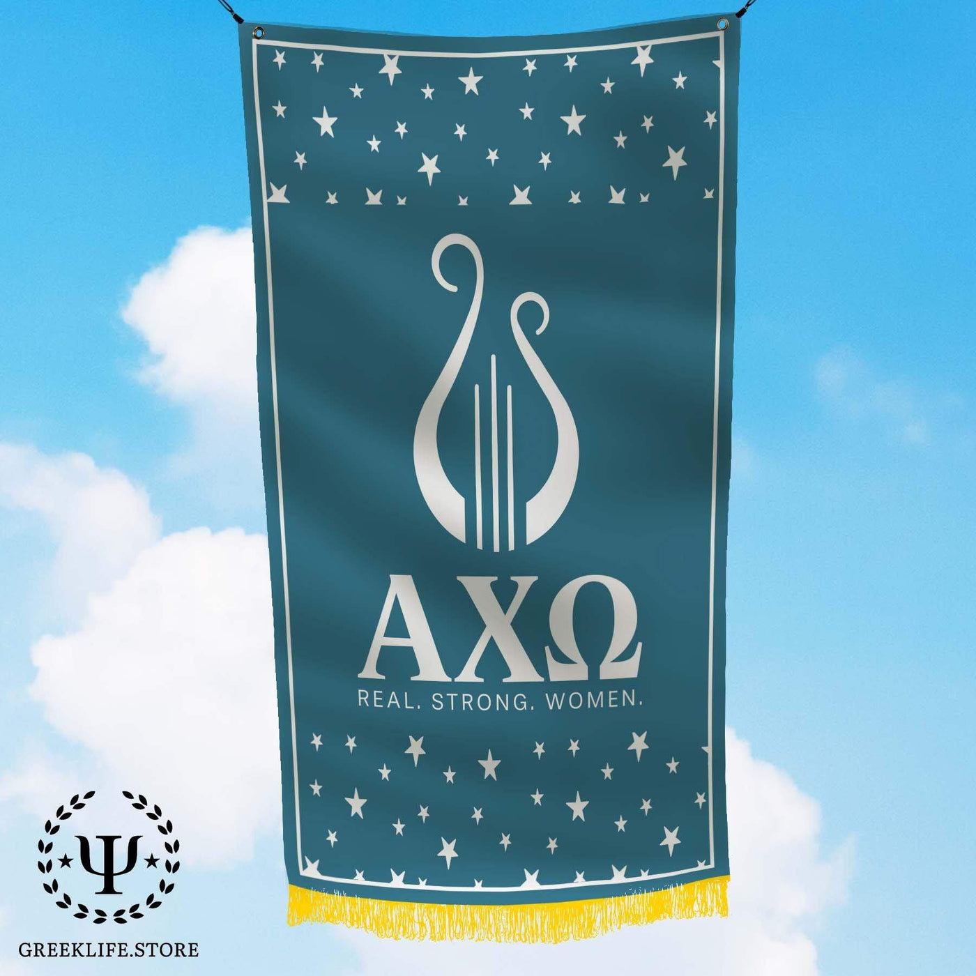 Alpha Chi Omega Flags and Banners — GreekLife.Store