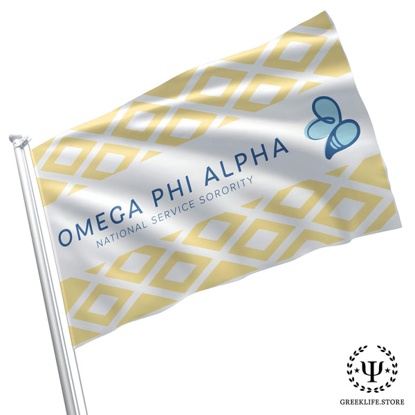 Omega Phi Alpha Flags — GreekLife.Store