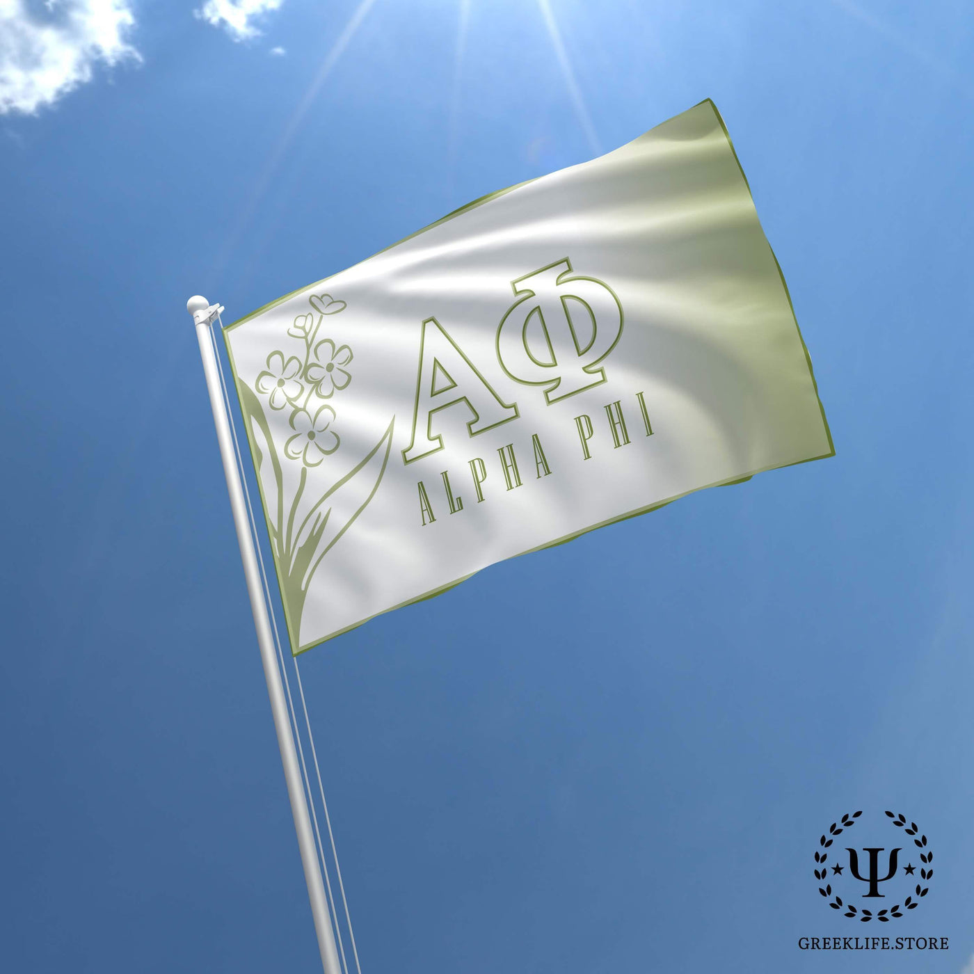 Alpha Phi Flags and Banners — GreekLife.Store