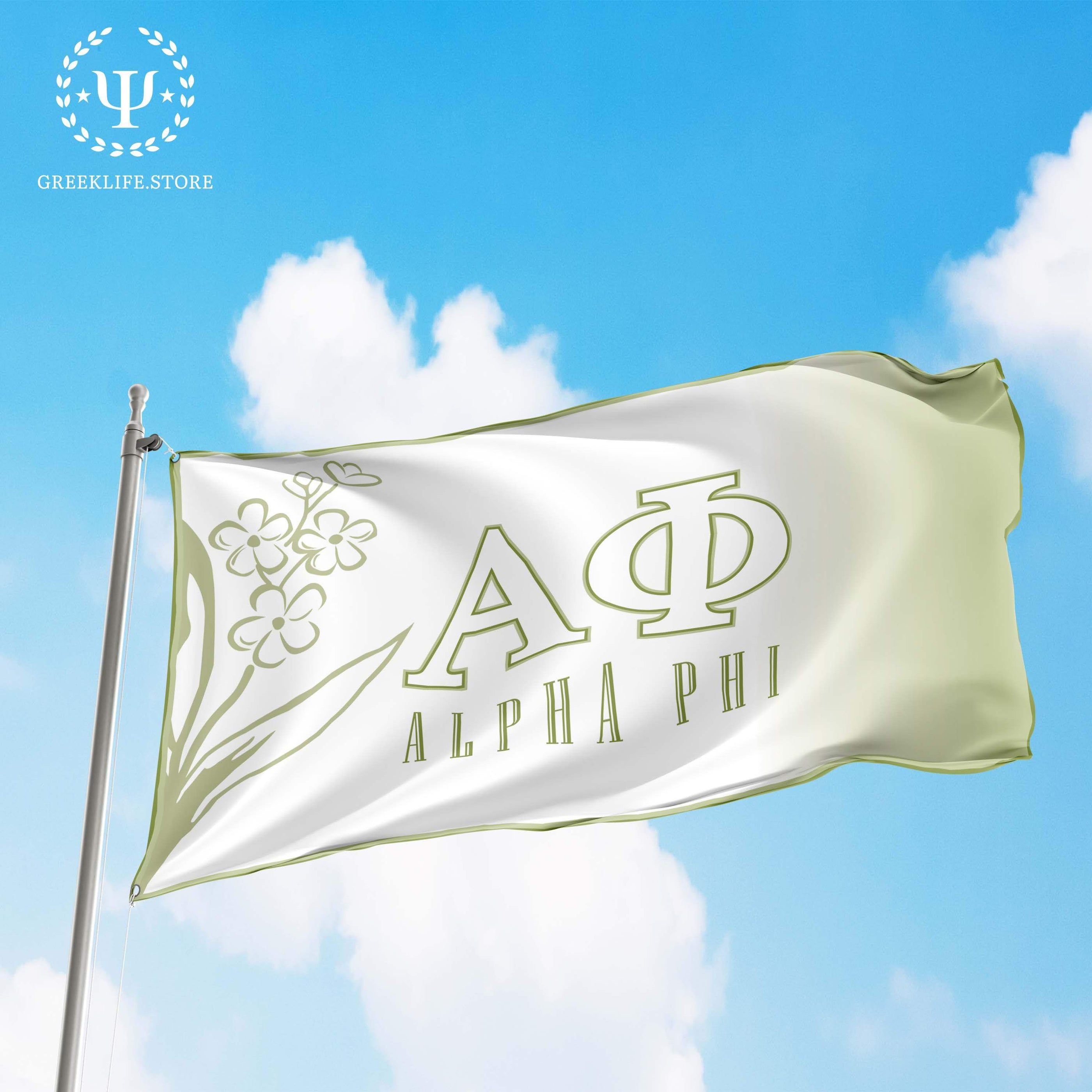 Alpha Phi Flags and Banners — GreekLife.Store