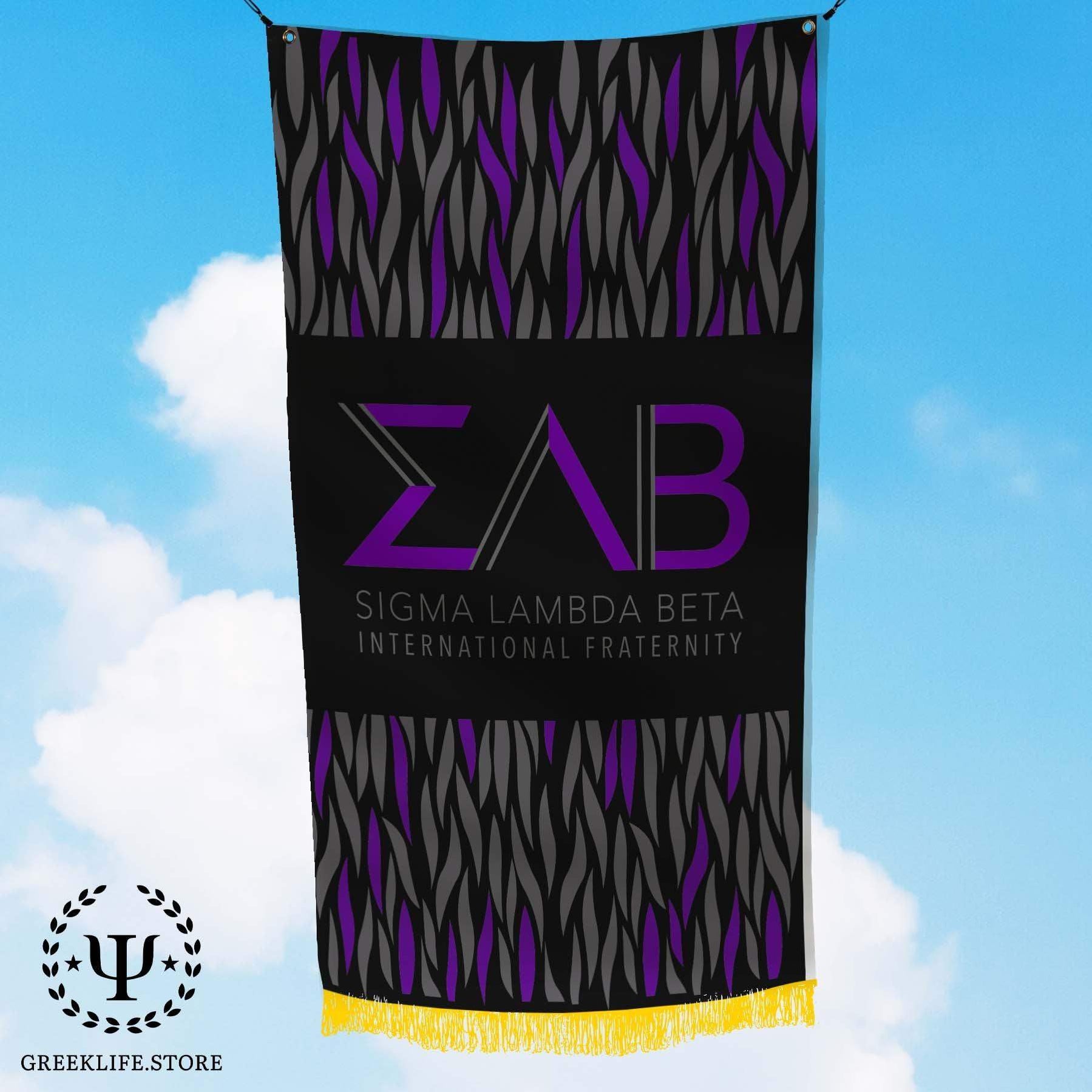 Sigma Lambda Beta Flags and Banners — GreekLife.Store