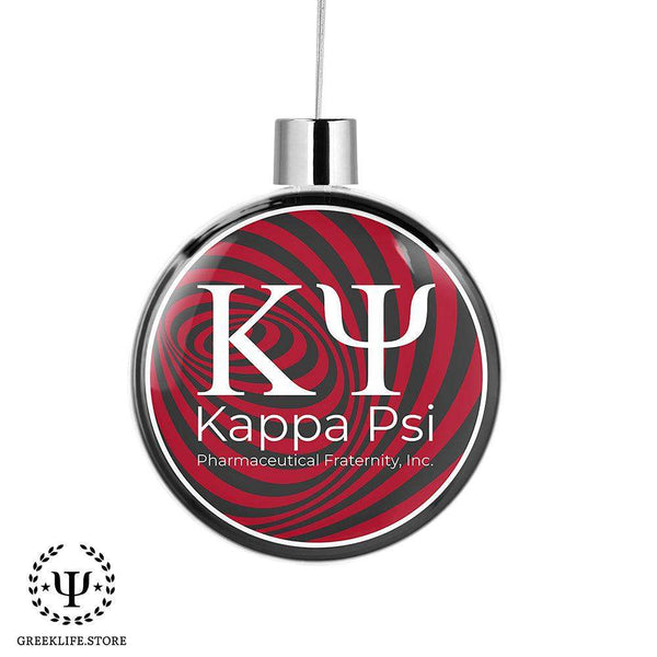 Kappa Psi Christmas Ornament Flat Round — GreekLife.Store