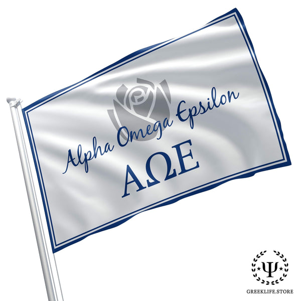 Alpha Omega Epsilon Flags and Banners — GreekLife.Store