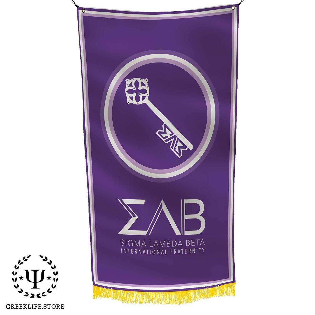 Sigma Lambda Beta Flags and Banners — GreekLife.Store