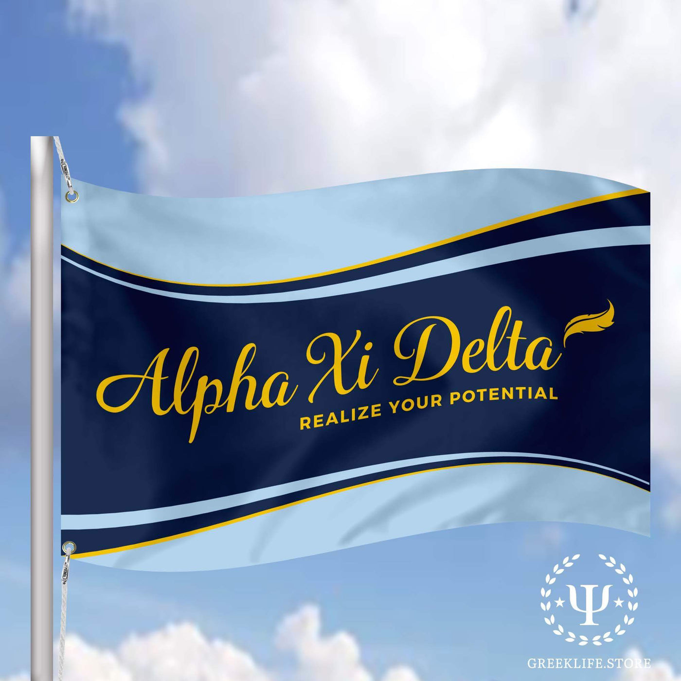 Alpha Xi Delta Flags and Banners — GreekLife.Store