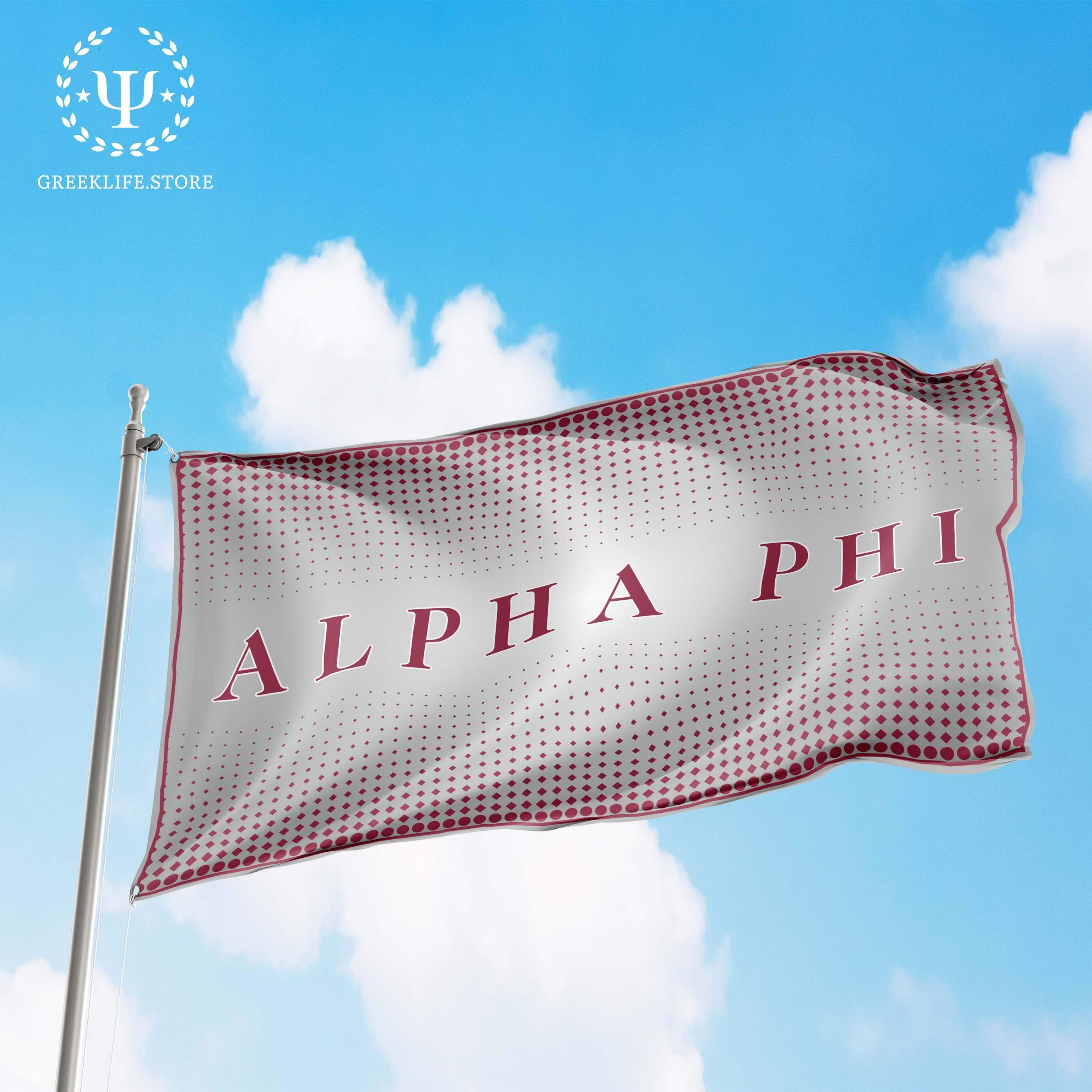 Alpha Phi Flags and Banners — GreekLife.Store