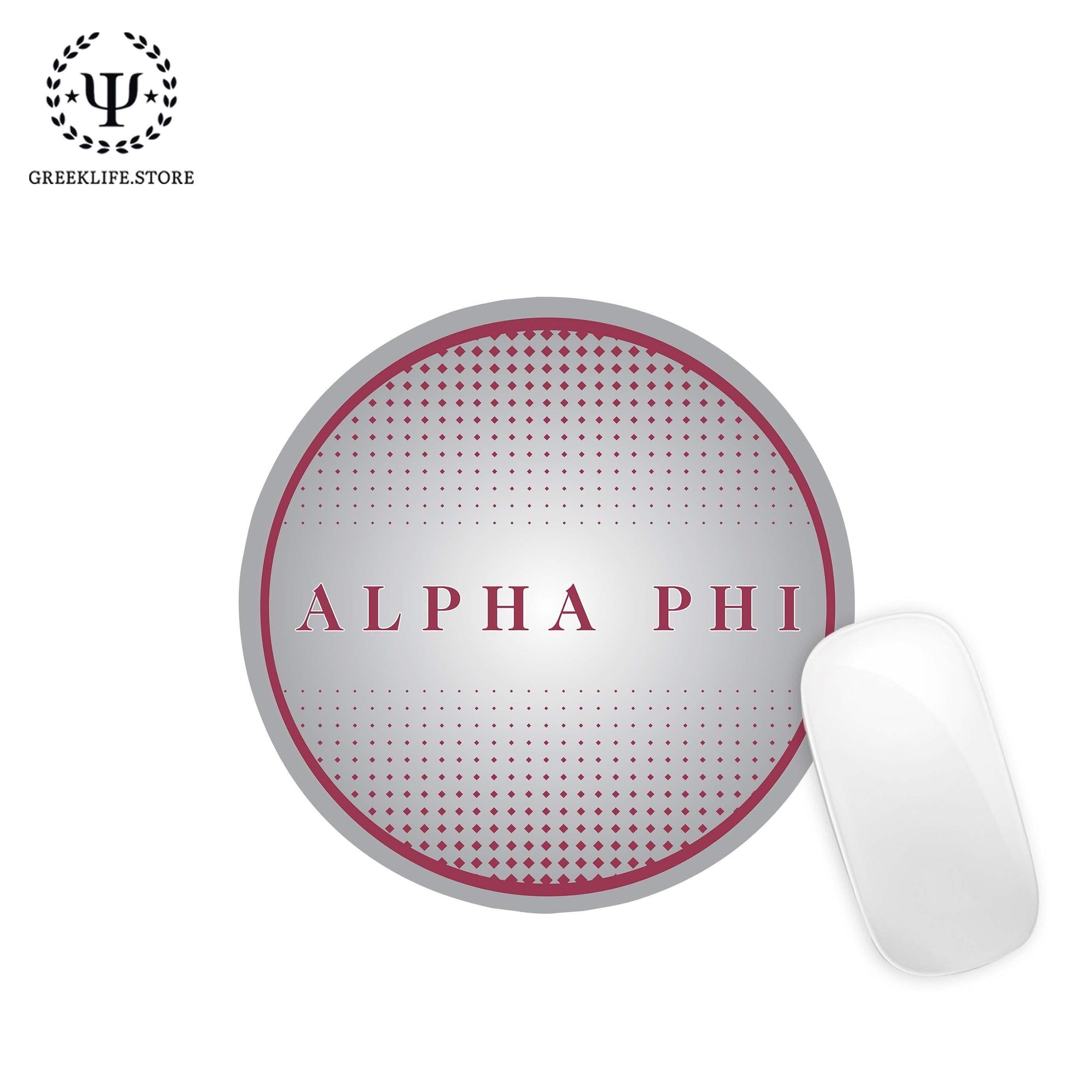 Alpha Phi Mouse Pad Round — GreekLife.Store