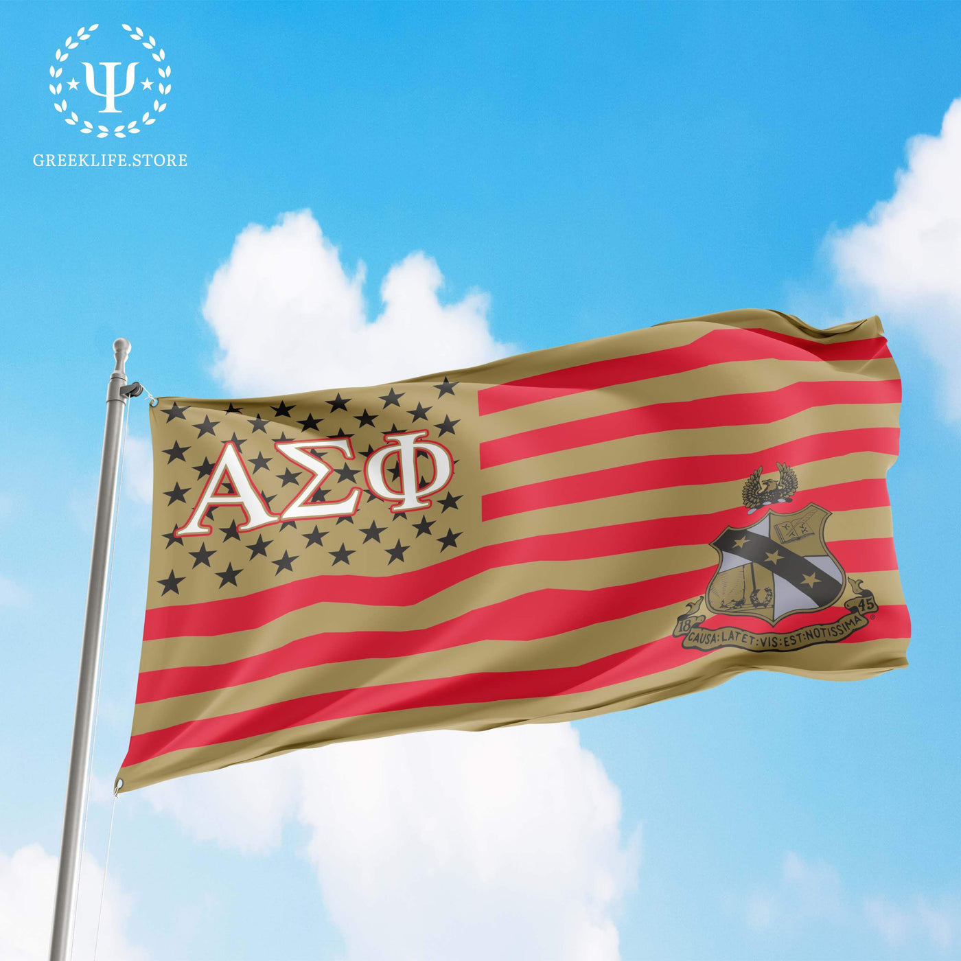 Alpha Sigma Phi Flags and Banners — GreekLife.Store