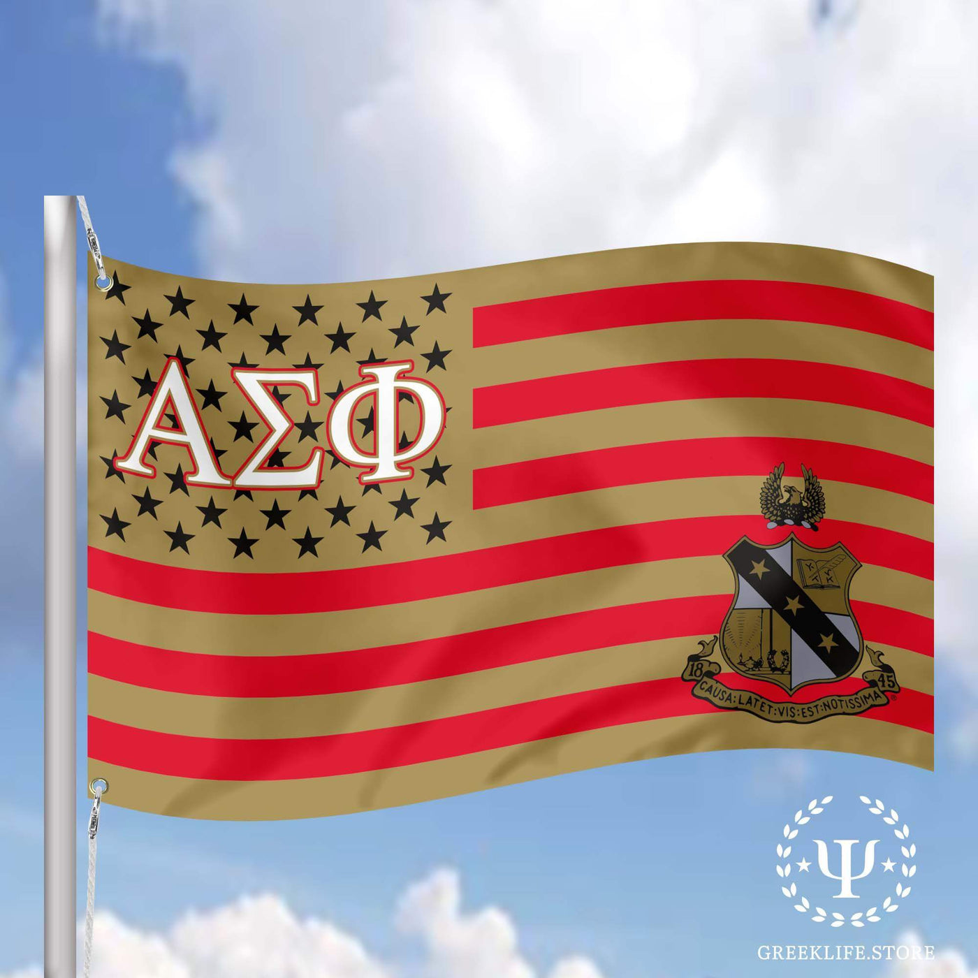 Alpha Sigma Phi Flags and Banners — GreekLife.Store