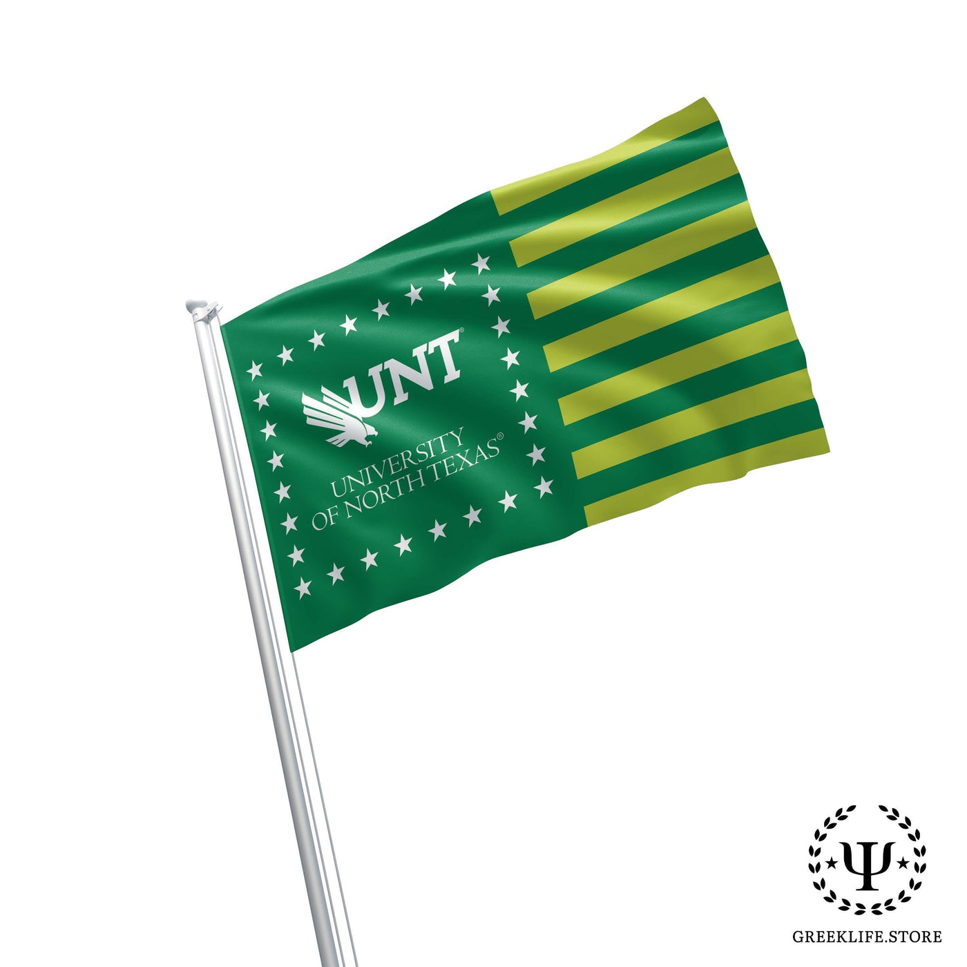 University of North Texas Flags and Banners — GreekLife.Store