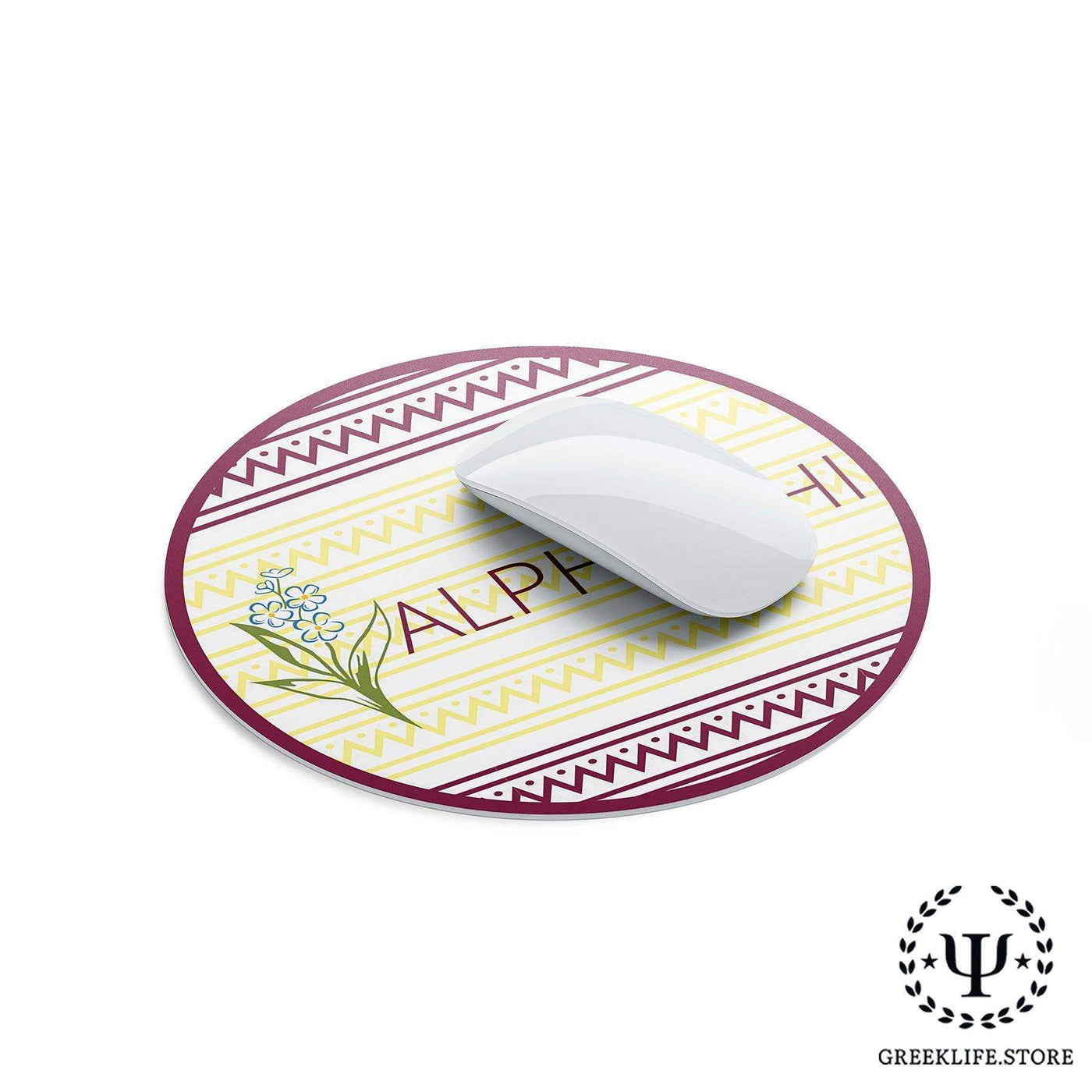 Alpha Phi Mouse Pad Round — GreekLife.Store