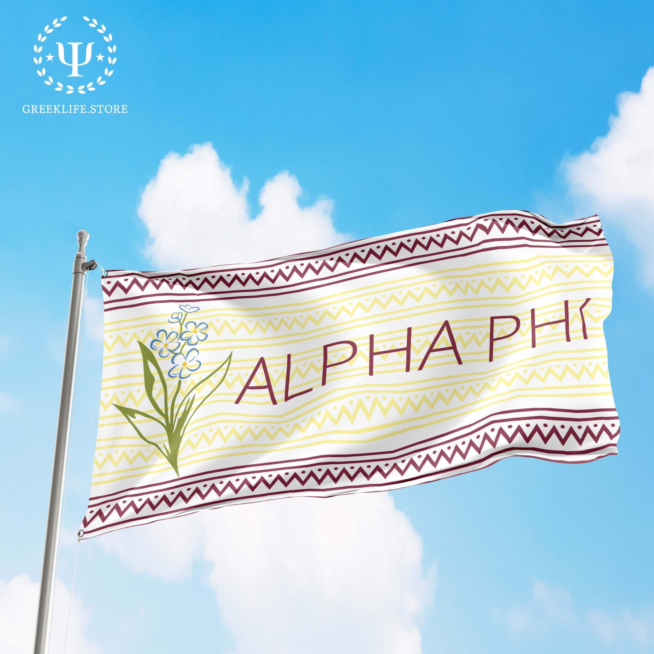 Alpha Phi Flags and Banners — GreekLife.Store